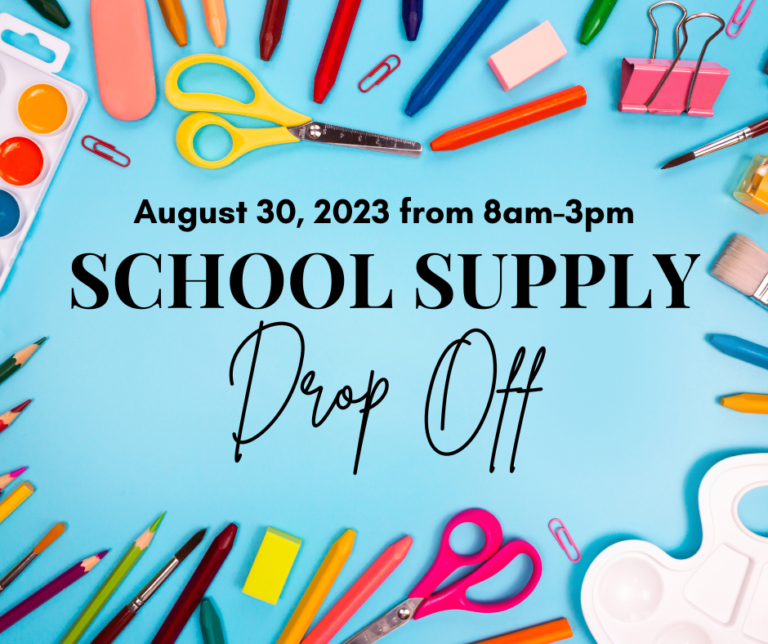 School Supply Drop-Off - New Horizons School School Supply Drop-Off - New Horizons School