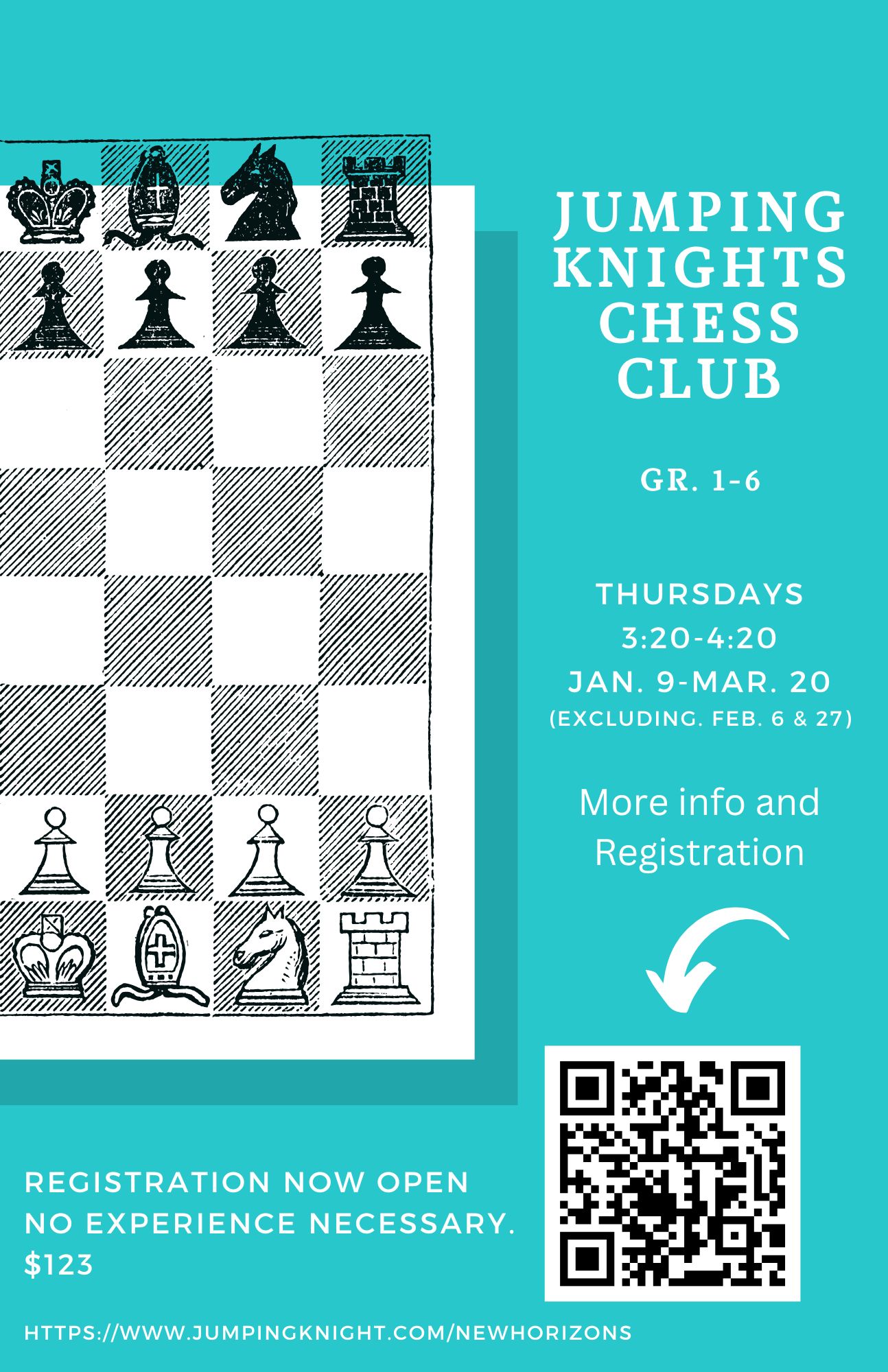 Jumping Knights Chess Club - New Horizons School